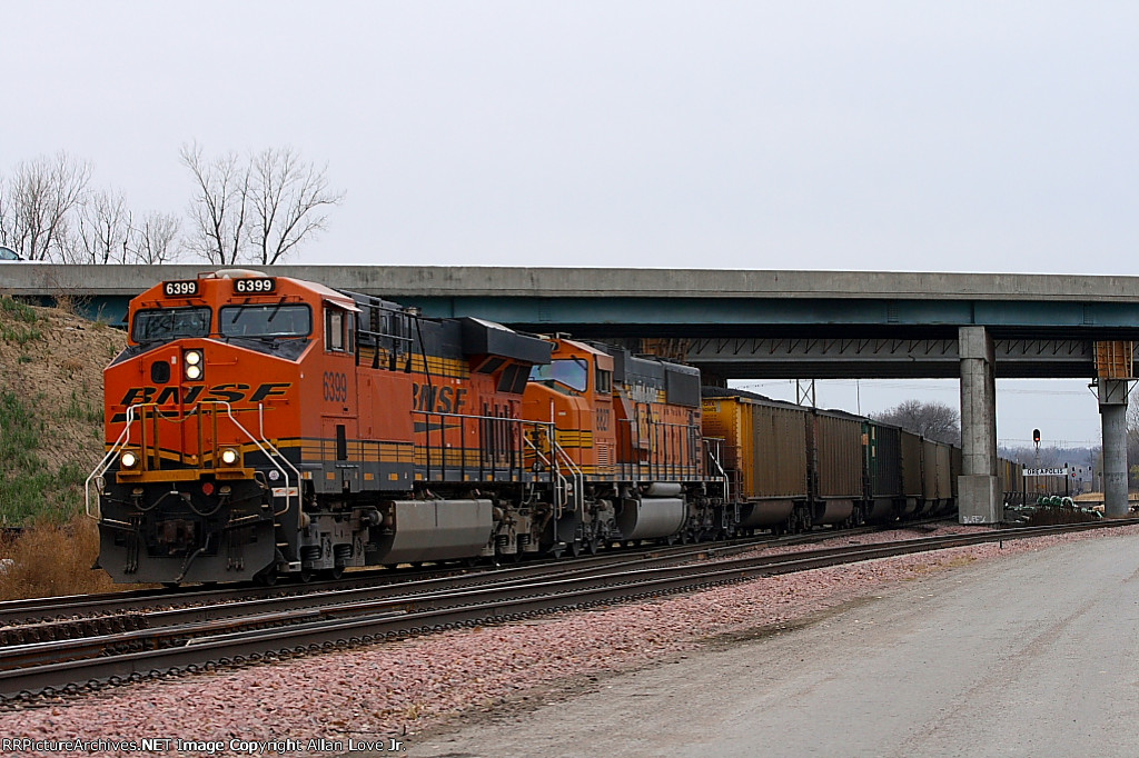 BNSF 6399 East